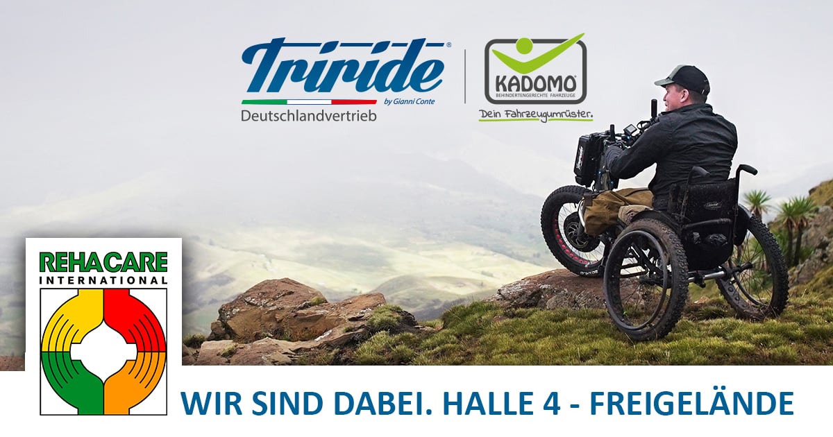 KADOMO und Triride auf der Rehacare 2023